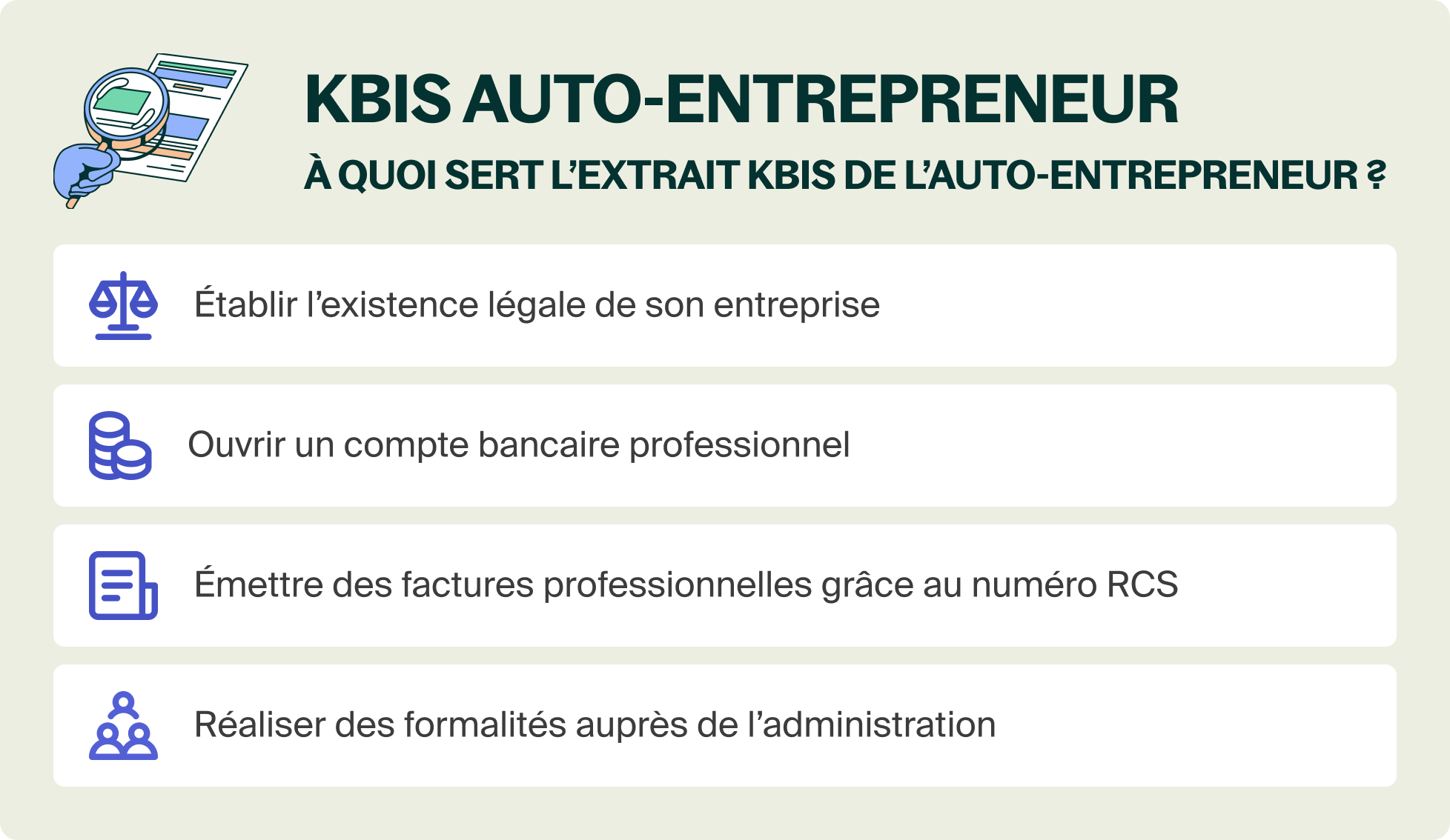 Extrait Kbis auto-entrepreneur : comment l’obtenir